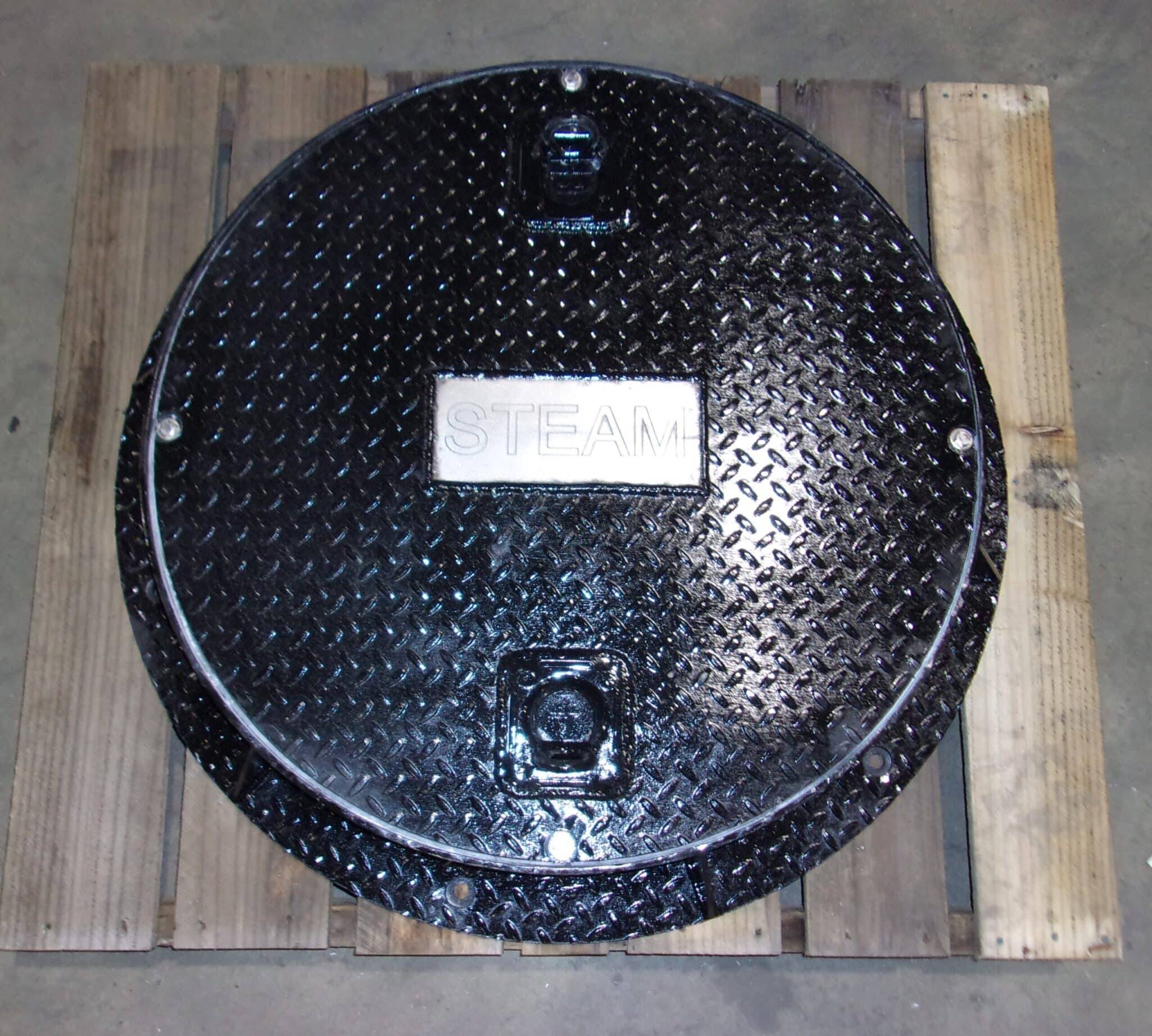 Round Manhole Covers and Frames Base Flange Frame