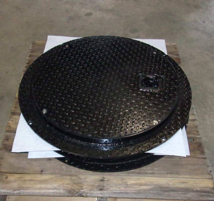 Round Manhole Covers and Frames Top Flange Frame