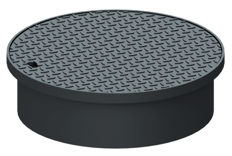 Round Manhole Covers and Frames Top Flange Frame