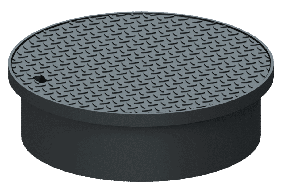 Round Manhole Covers and Frames Top Flange Frame