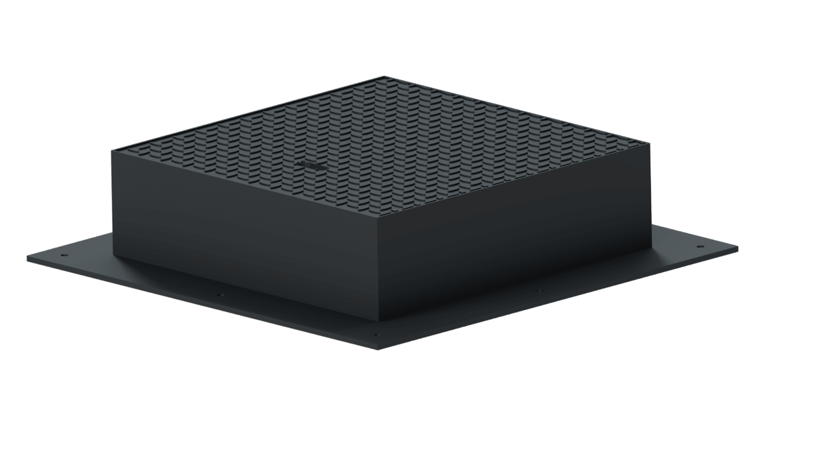 Square Manhole Covers and Frames Base Flange Frame